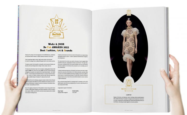 WeAr x JOOR inaugural BeFAB Awards - WeAr Global Network